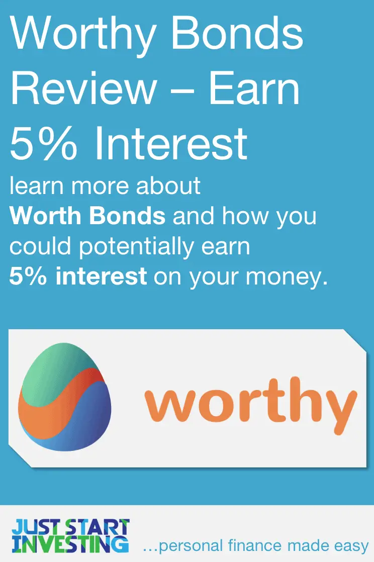 Worthy Bonds Review: Earn 5% Interest - Just Start Investing