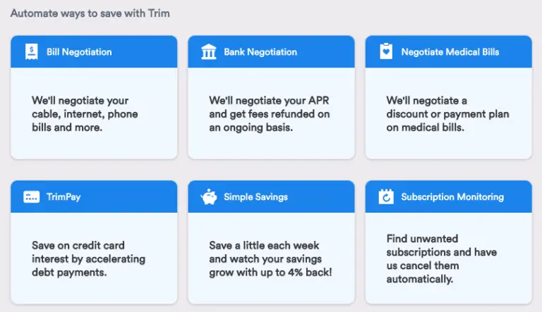 Trim App Review: Save Money on Your Monthly Bills