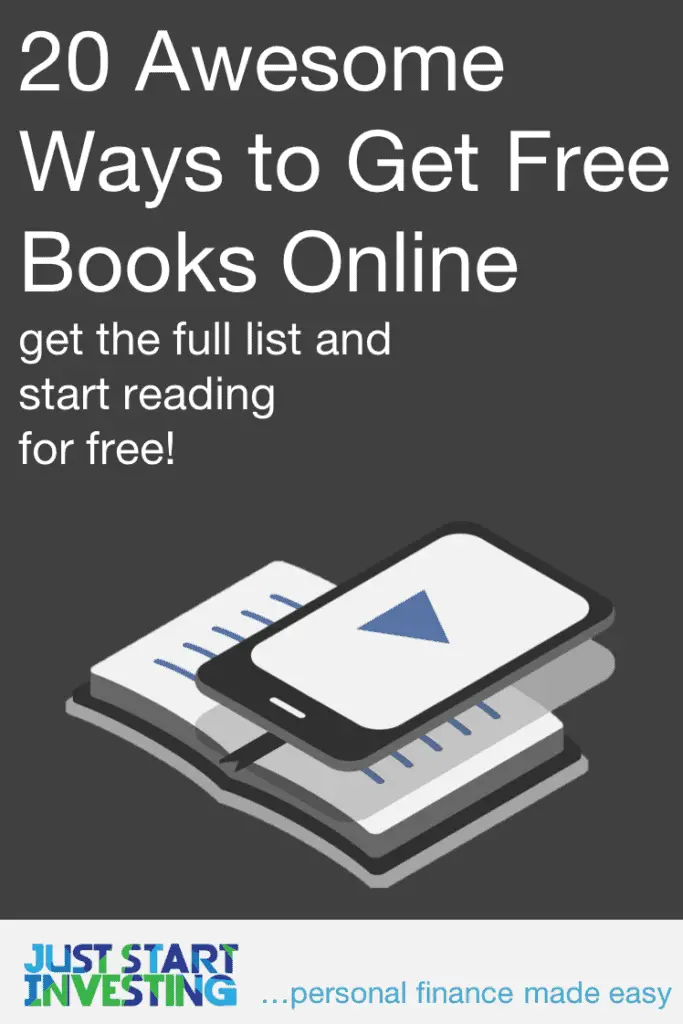 20 Awesome Ways to Get Free Books Online - Just Start Investing