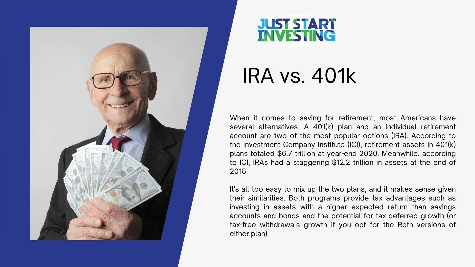 IRA vs. 401k: Comparison, Explanation & Which to Choose