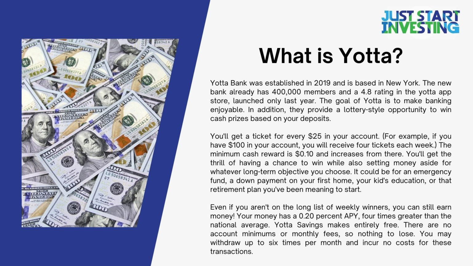 Yotta Savings Account Review - Just Start Investing