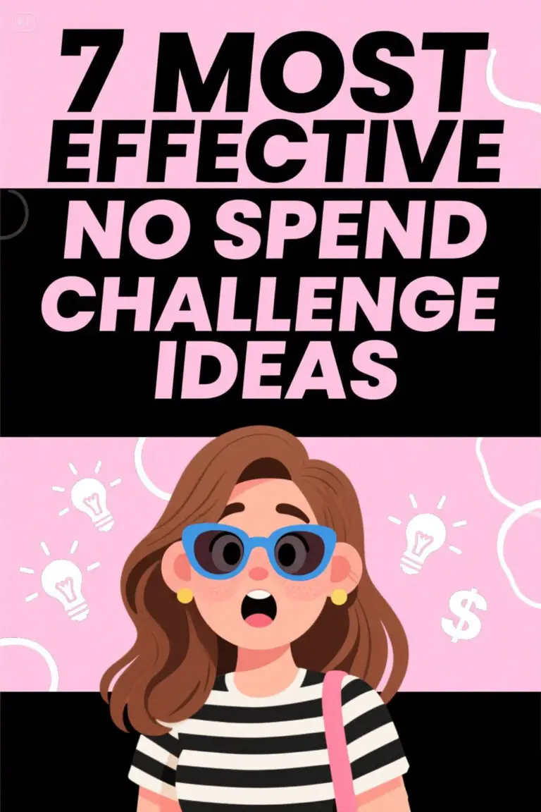 7 Most Effective No Spend Challenge Ideas - Just Start Investing
