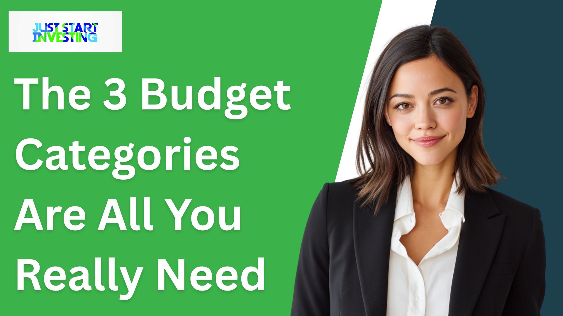 The 3 Budget Categories Are All You Really Need - Just Start Investing