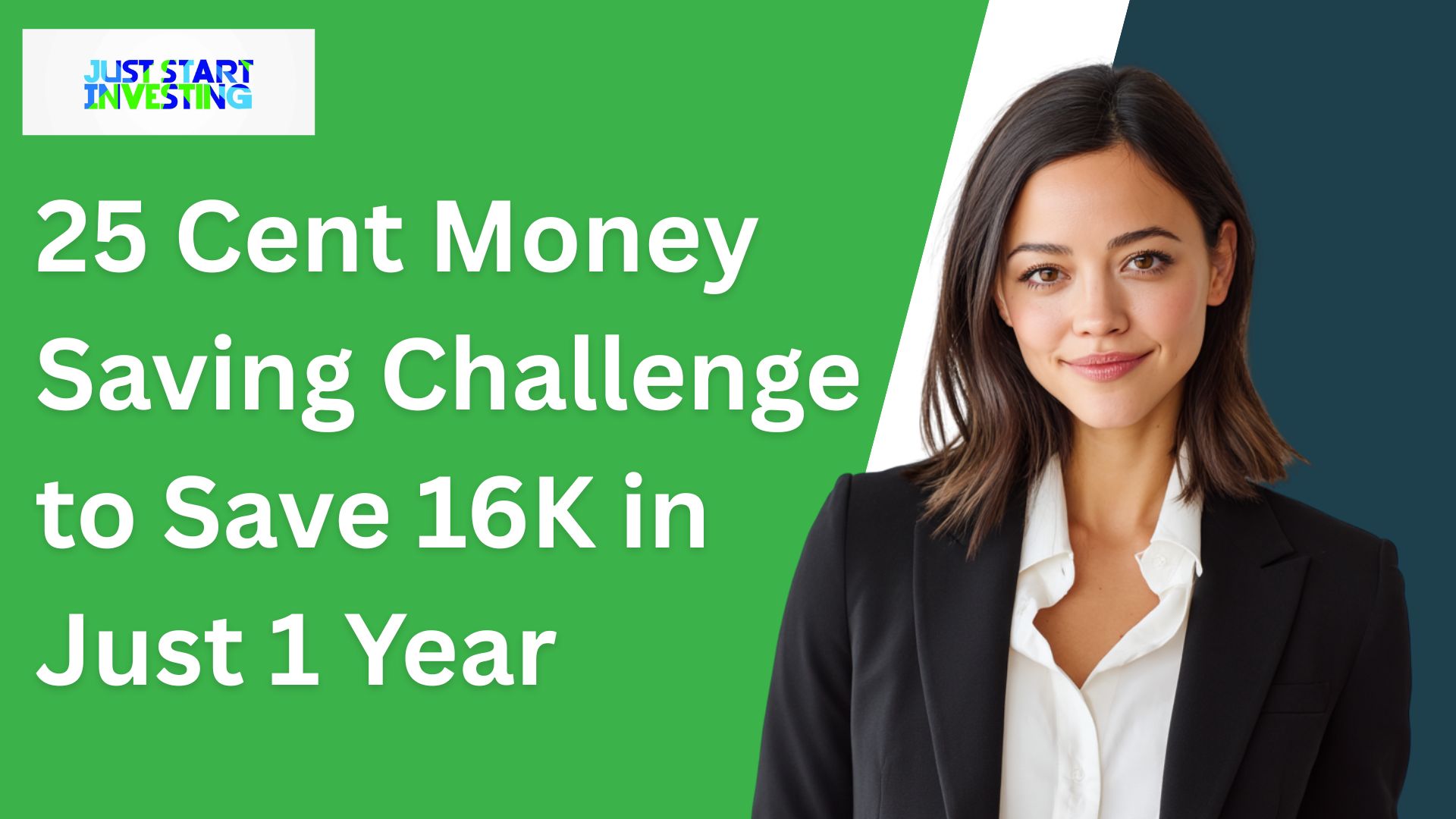 25 Cent Money Saving Challenge to Save 16K in Just 1 Year - Just Start ...